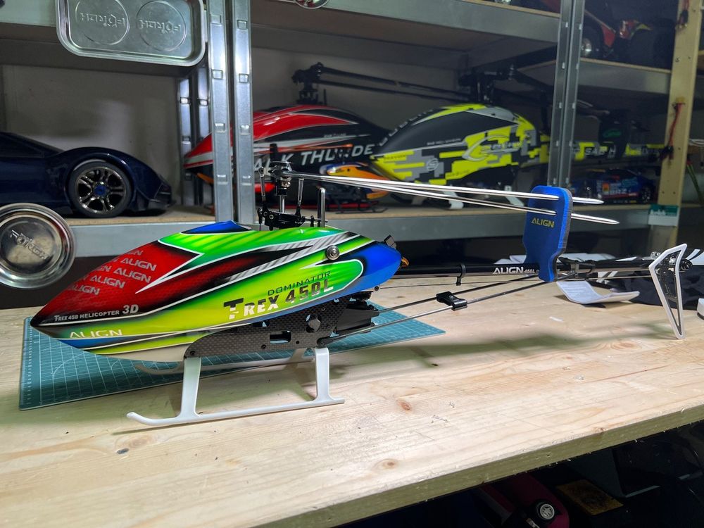 T-Rex 450L Dominator mit 3 Akkus | Kaufen auf Ricardo