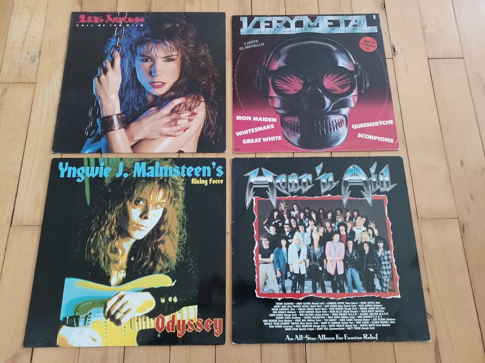 LP Vinyl Sammlung Hard Rock Heavy Metal | Kaufen auf Ricardo