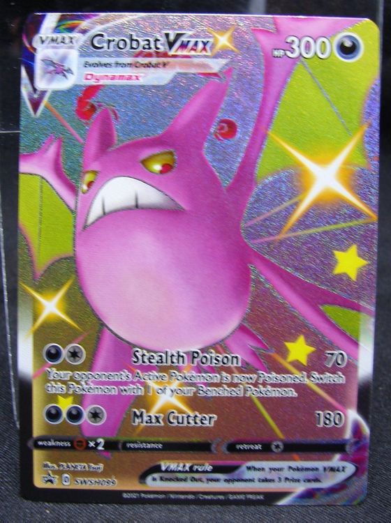 Crobat VMAX - Full Art - Mint /118 (Neu (gemäss Beschreibung)) in ...