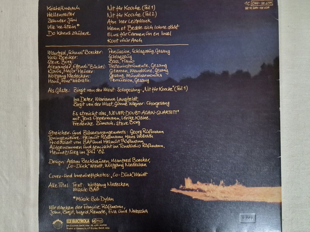 BAP LP – Vun Drinne Noh Drusse (Gebraucht) in Root für CHF 6 – mit ...