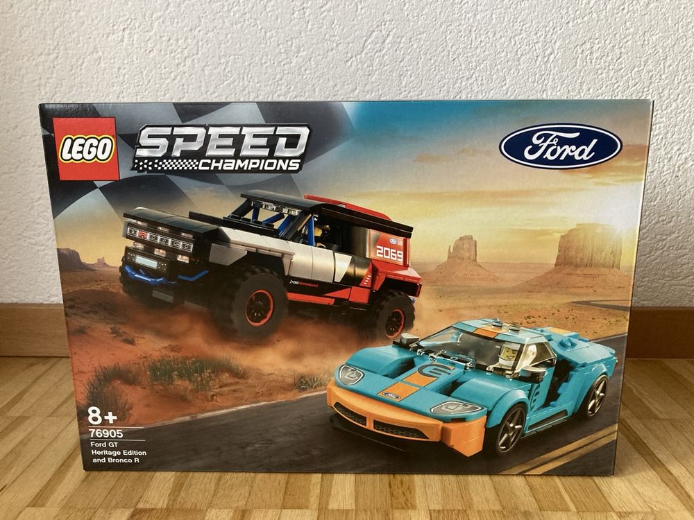 Lego 76905 Speed Champions Ford GT und Bronco R NEU (Neu und ...