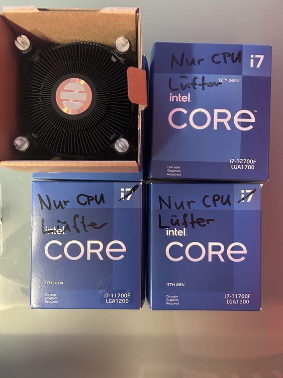 4x Intel CPU Kühler LGA1200 jetzt oder Entsorgung | Kaufen auf Ricardo