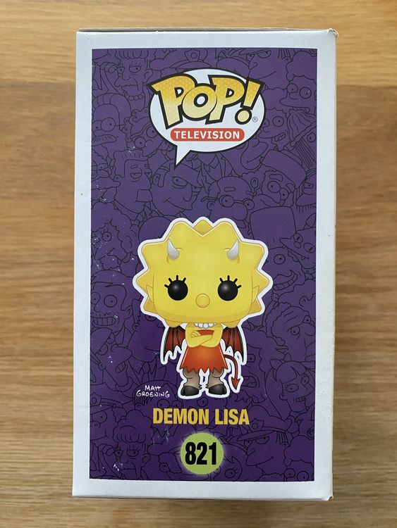 Funko Pop! Simpsons - Demon Lisa #821, Treehouse of Horror (Neu und ...