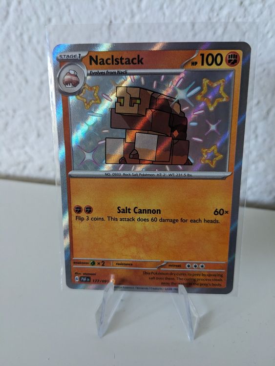 Pokemon Paldean Fates - Naclstack 177/091 ( EN ) ab 1Fr!! (Neu und ...