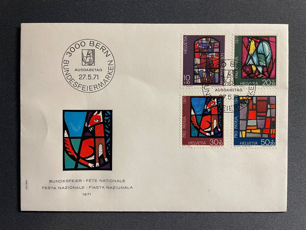Pro Patria 1971 FDC (Neu (gemäss Beschreibung)) in Bellinzona für CHF 2 – mit Lieferung auf ...