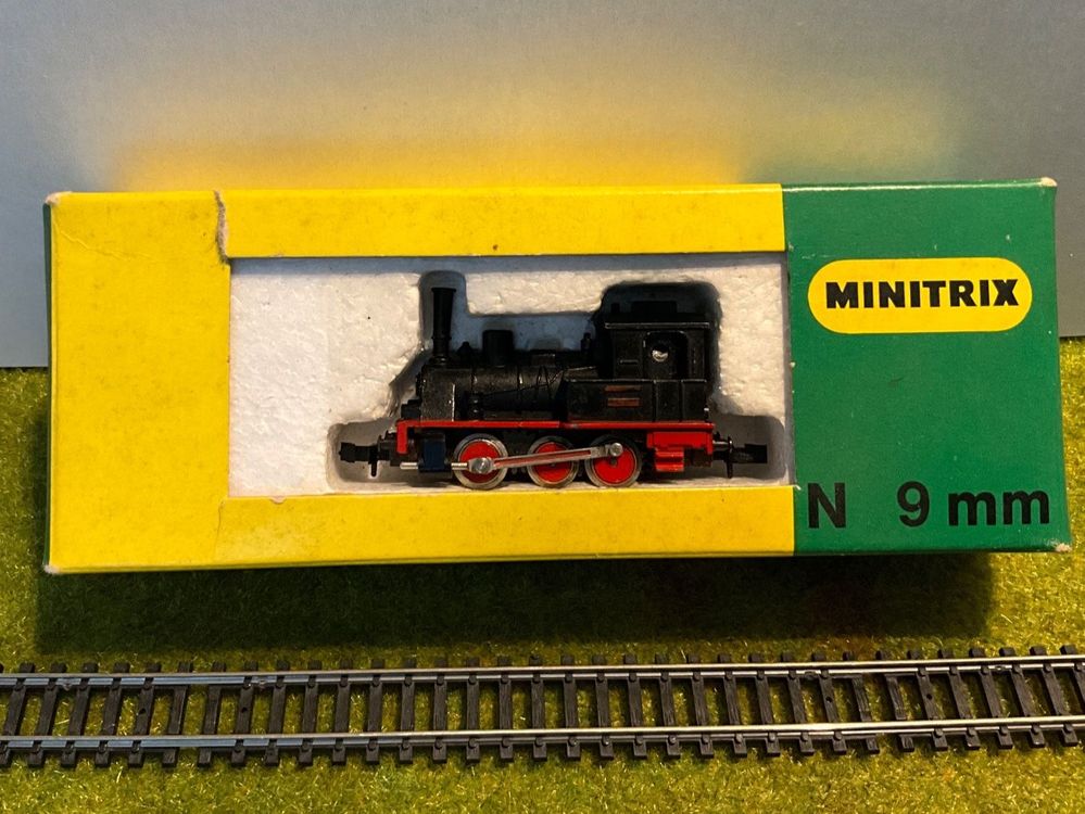 Dampflok Donkey Switcher _ Minitrix _ Lokomotive _ Spur N (Defekt) in ...