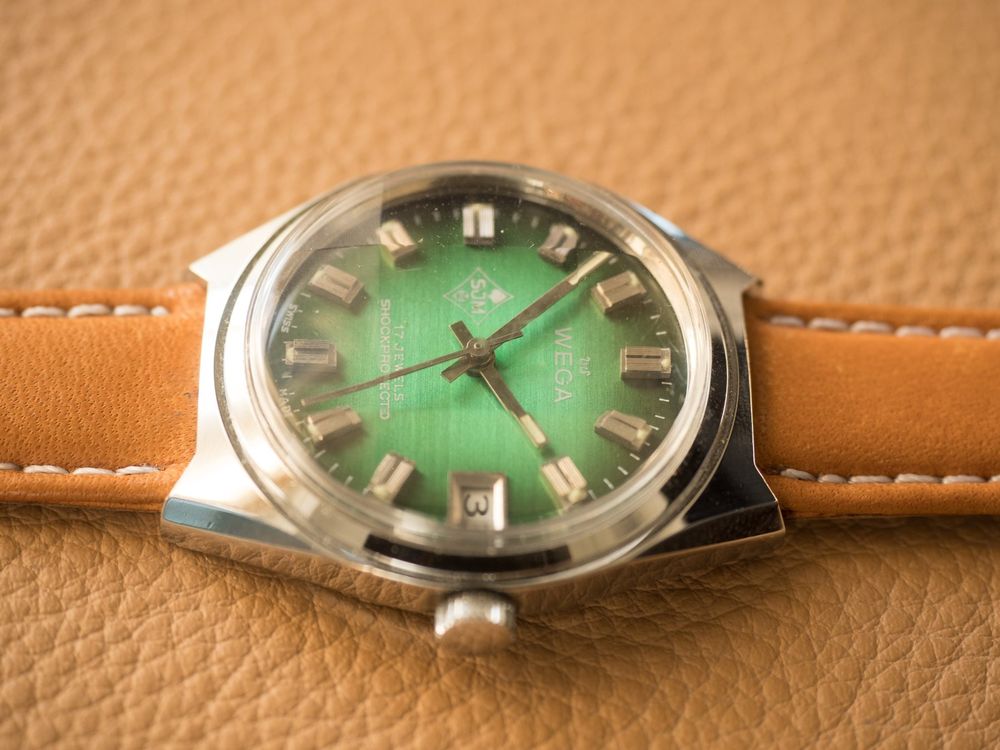 WEGA Armbanduhr SJM Schweizerische Jass Meisterschaft 1969 (Gebraucht ...