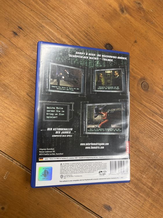Enter the Matrix PS2 - Top Zustand, Sammlerstück! (Gebraucht) in Domat ...