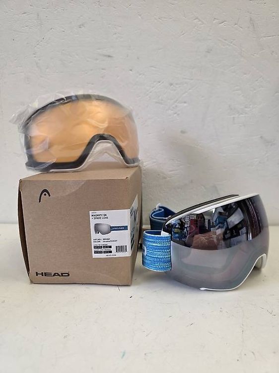 Masque ski NEUF Head + verre rechange (Neuf avec emballage d'origine) à ...