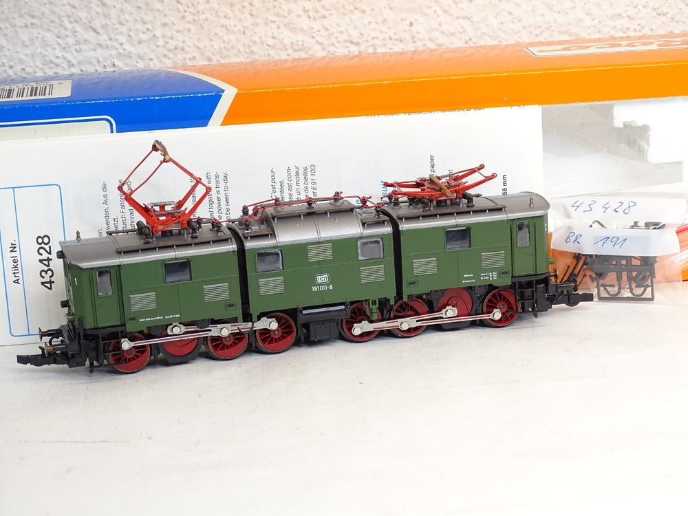 Roco 43428 Elektrolok BRE191 011-6, Grün, DB, H0,GS/DC,OVP (Gebraucht) in Wohlen AG für CHF 91 ...