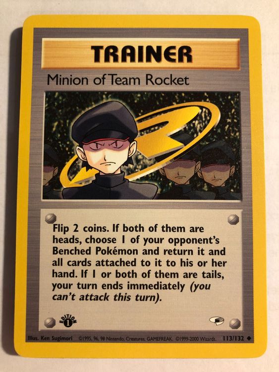 Minion of Team Rocket (unc.) 1st Gym Heroes - MINT - ab 1.- (Usato) a ...