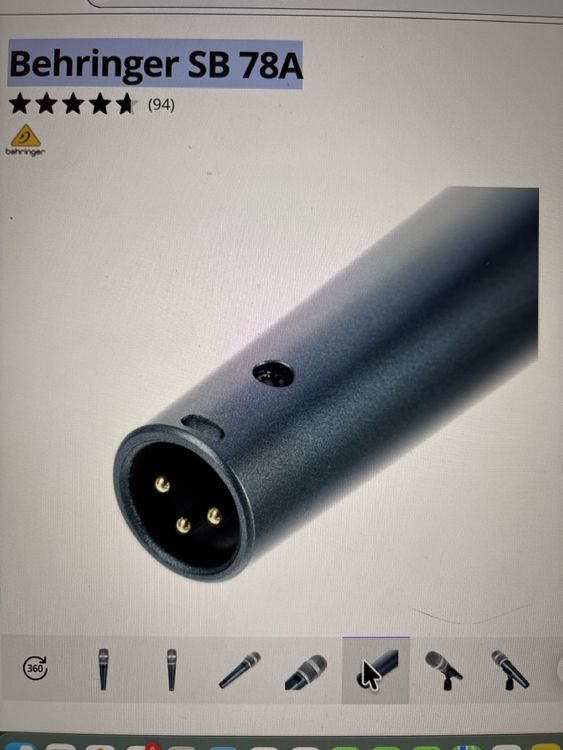 Behringer SB 78A (Neu und originalverpackt) in Zürich für CHF 19 – mit ...