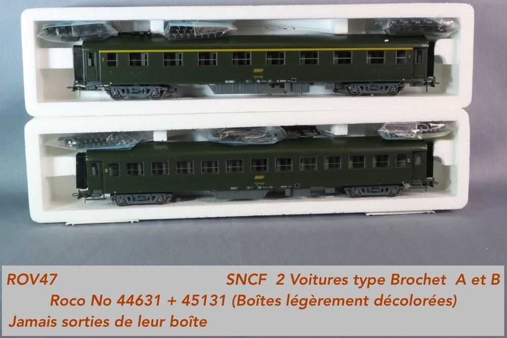 ROV47 SNCF Roco No 44631 + 45131 | Kaufen auf Ricardo