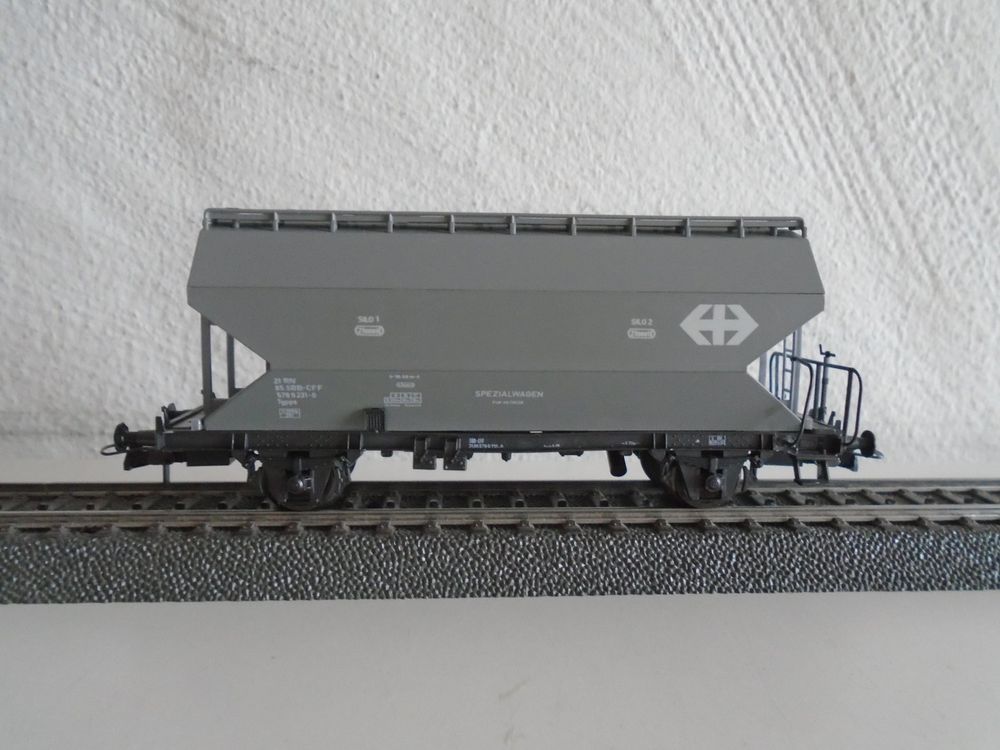 Roco H0: SBB-Schüttgutwagen Tgpps grau, 46391, WS, mit OVP | Kaufen auf Ricardo