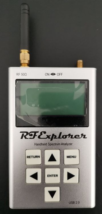 Handheld Spectrum Analyzer RF-Explorer, RF 50 Ohm | Kaufen auf Ricardo