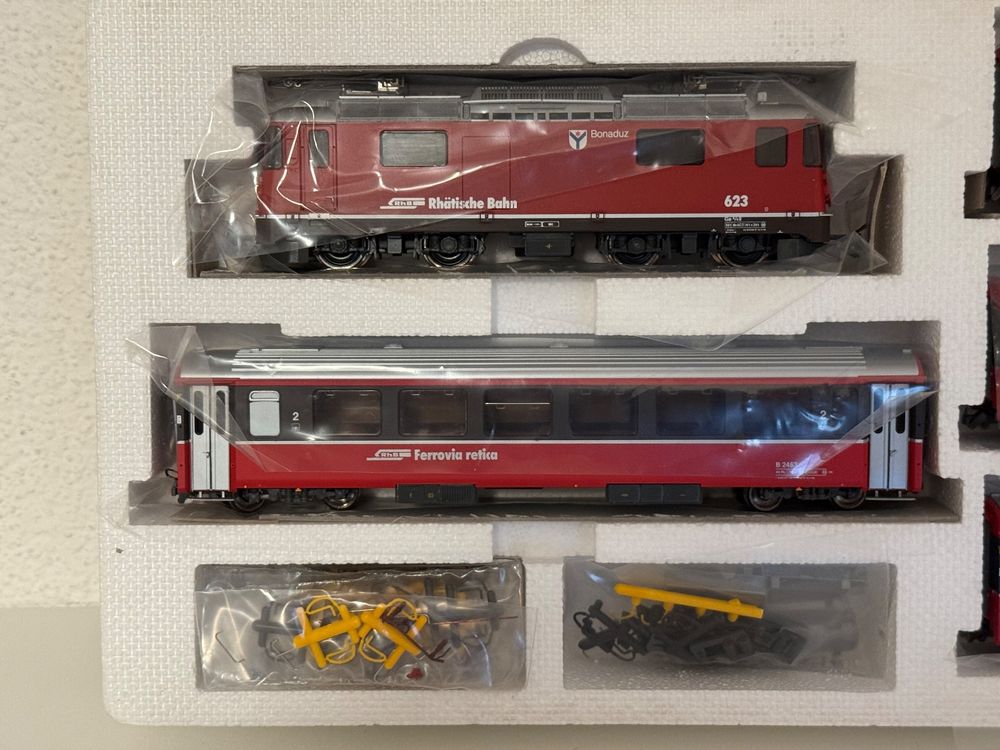 Bemo H0m MOB Set Golden Mountain Pullman Express neuwertig (Neu (gemäss ...