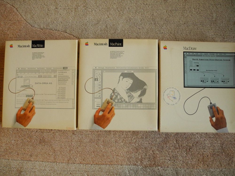 Macintosh SW: MacDraw/MacWrite/MacPaint | Kaufen auf Ricardo