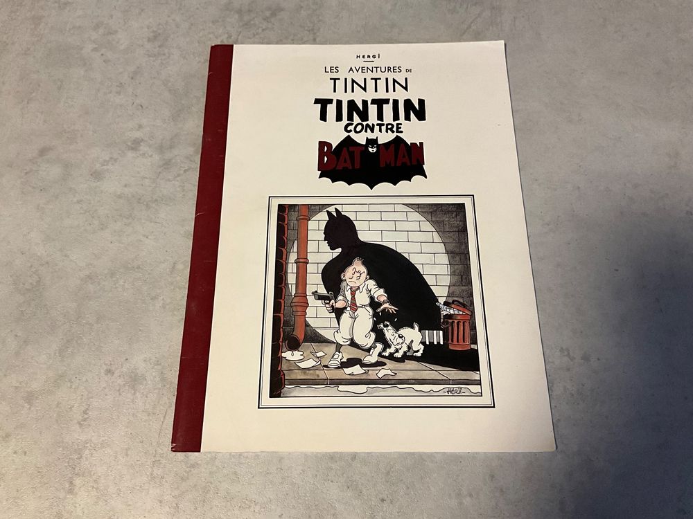Tintin contre Batman (D'occasion) à Agriswil pour CHF 35 – avec ...