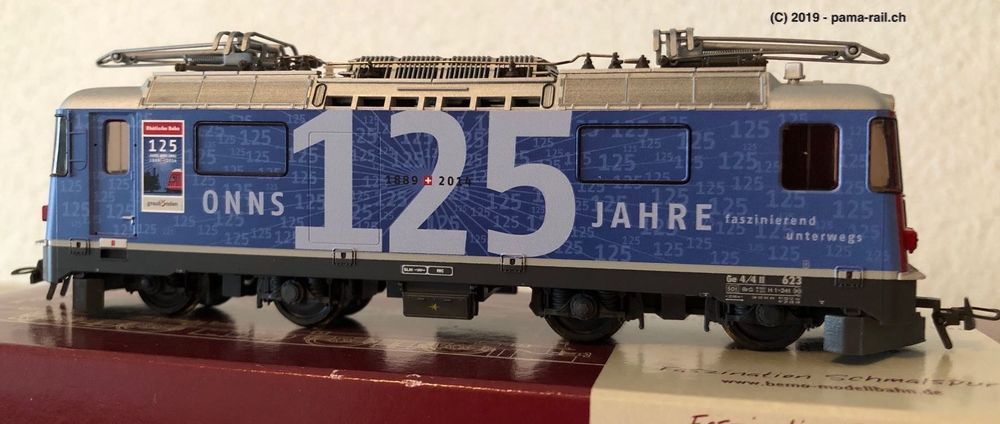 BEMO 1358 143 RhB GE 4/4 digital + Sound (Neu und originalverpackt) in ...