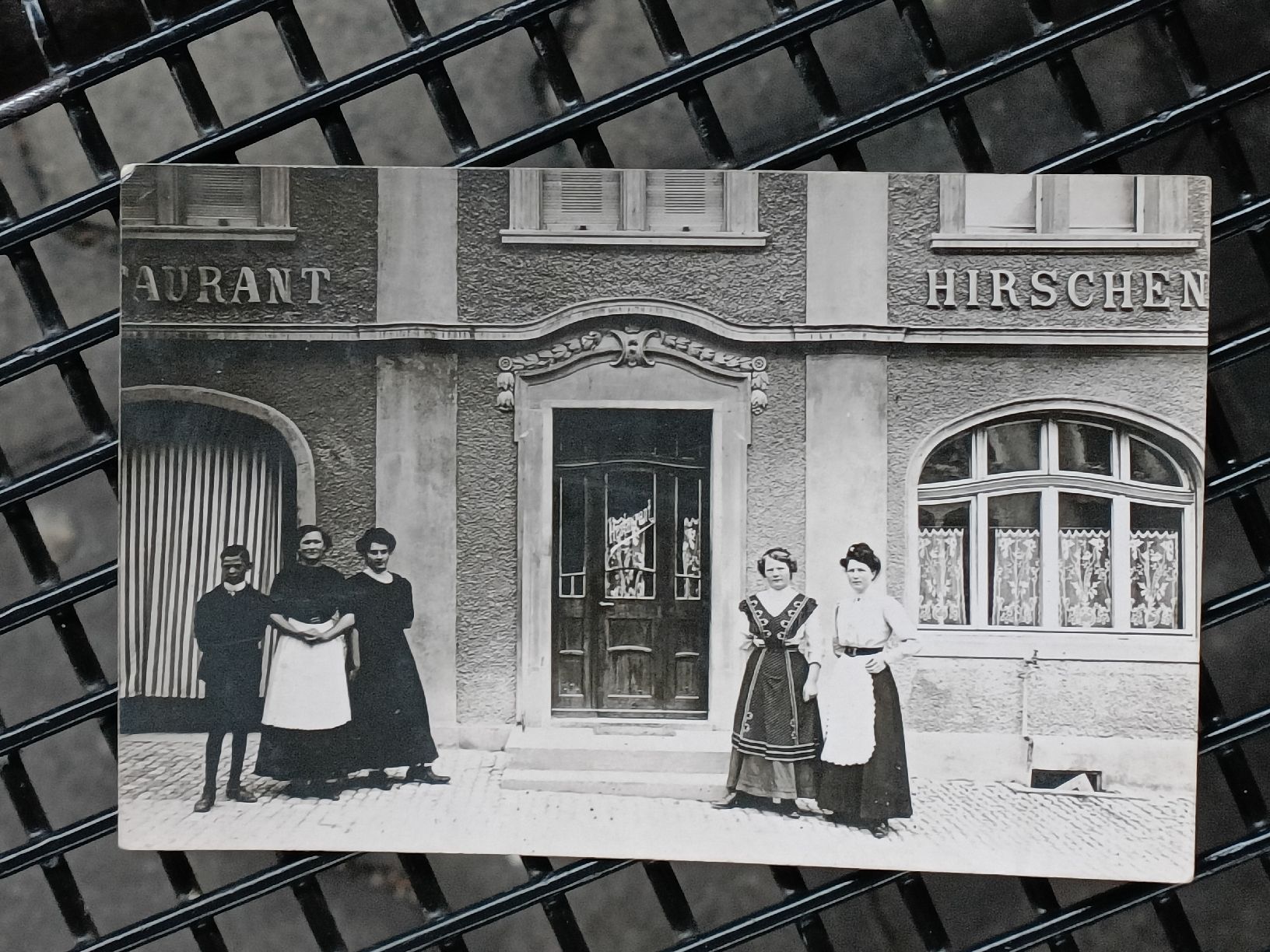 Echt Photo Karte Brienz - Restaurant Hirschen Gelaufen 1912 (Gebraucht ...