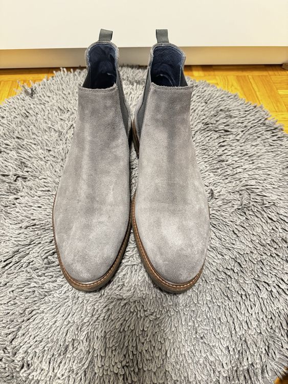 Jim Corbett Chelsea Boots, Grau Wildleder, Gr. 44 (Neu (gemäss ...