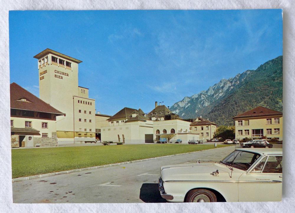 AK CHUR GR, Churer Bier, Calanda Bräu, Gebäude | Kaufen auf Ricardo