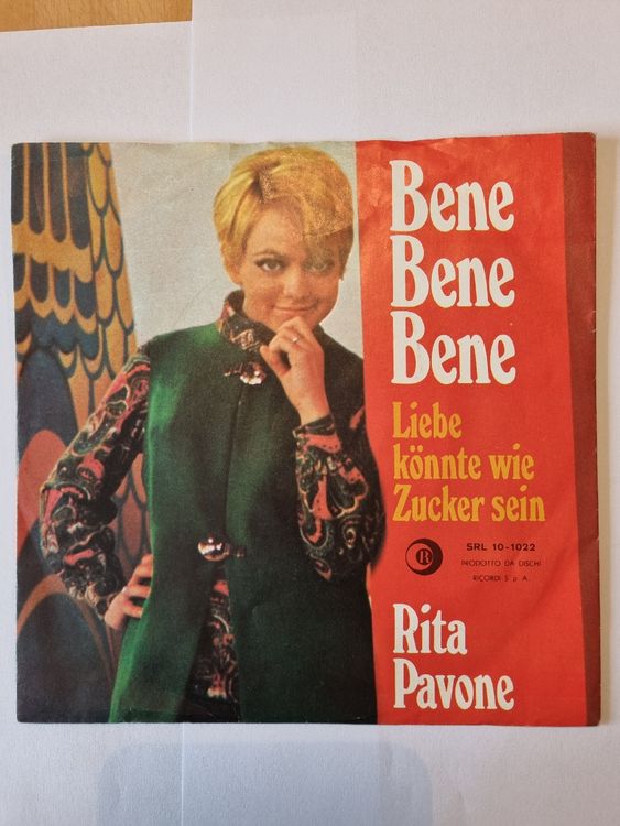 Rita Pavone - Bene Bene Bene - Single Schallplatte Top! (Gebraucht) in ...