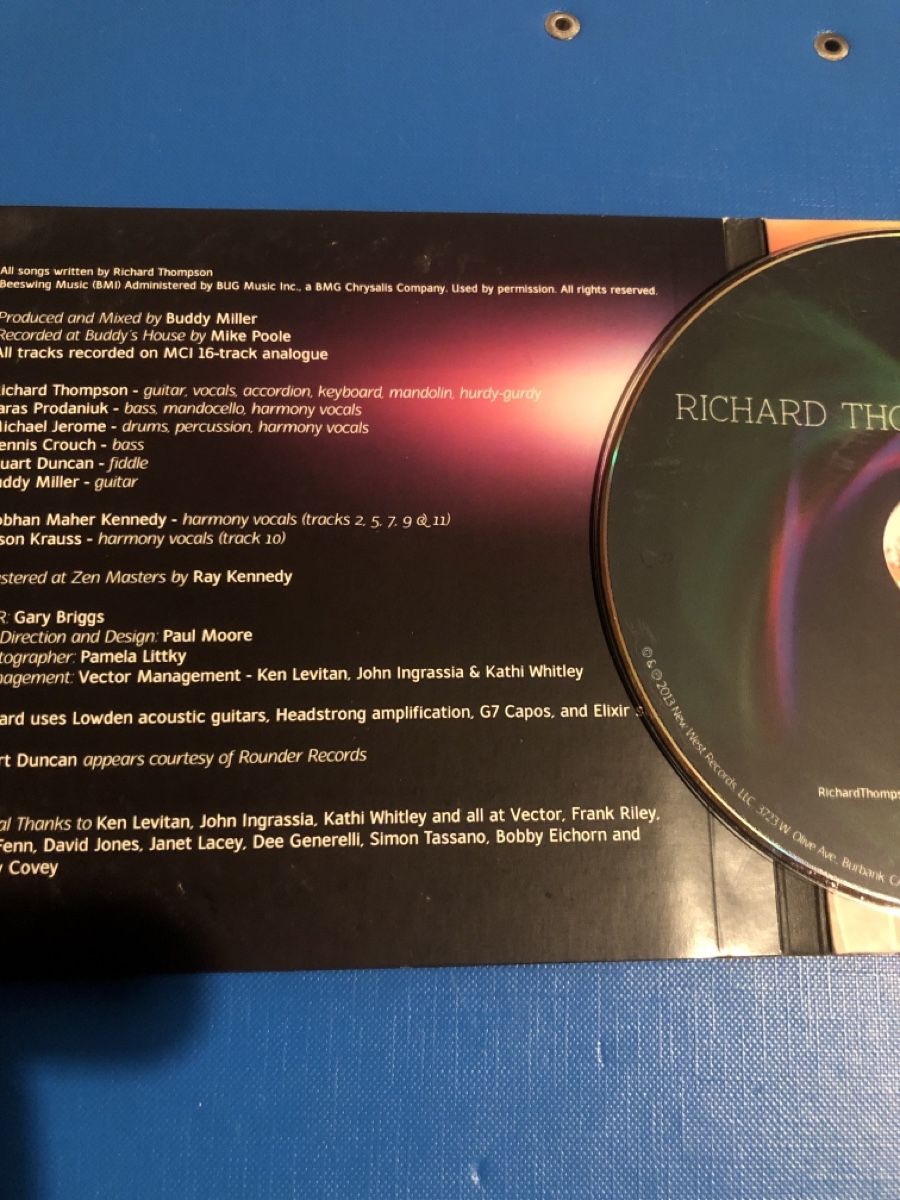 Richard Thompson - Electric (CD, 2013) Top Zustand! (Gebraucht) in ...