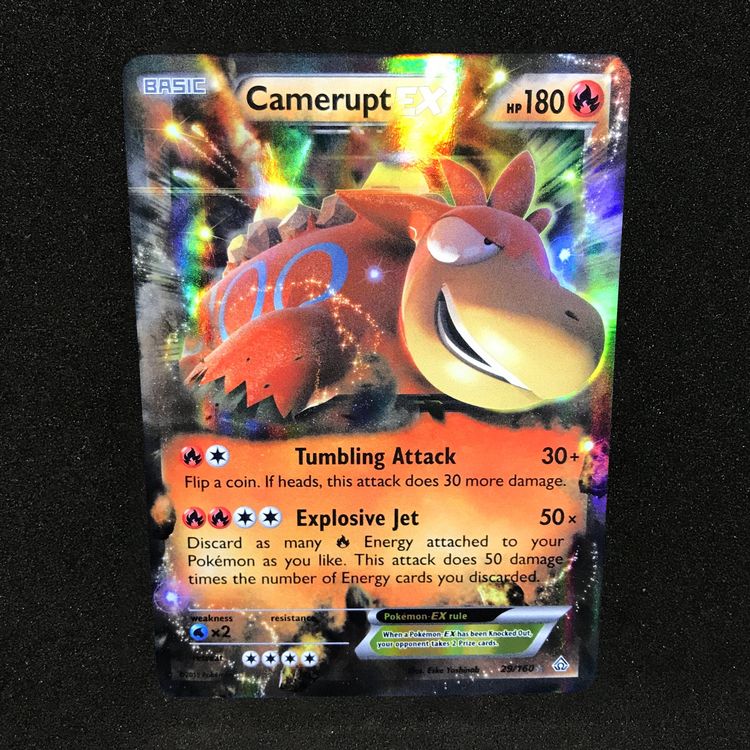 Camerupt EX - Carte Pokemon Karte N° 29 XY (Camérupt) (Neu (gemäss ...