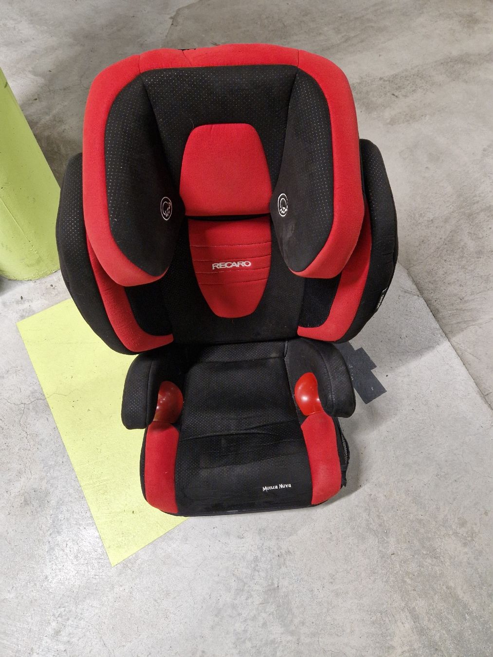 Recaro Monza Nova IS Kindersitz, Top Zustand, Rot/Schwarz (Gebraucht ...