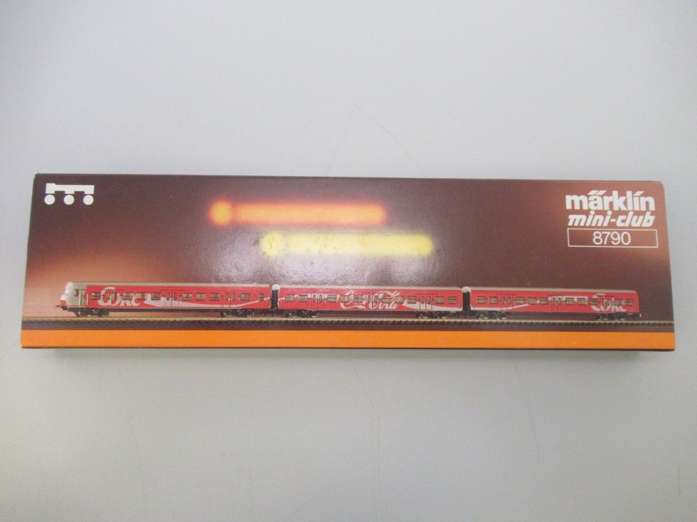 Märklin 8790 Wagen-Set S-Bahn Coca Cola MHI Spur Z | Kaufen auf Ricardo