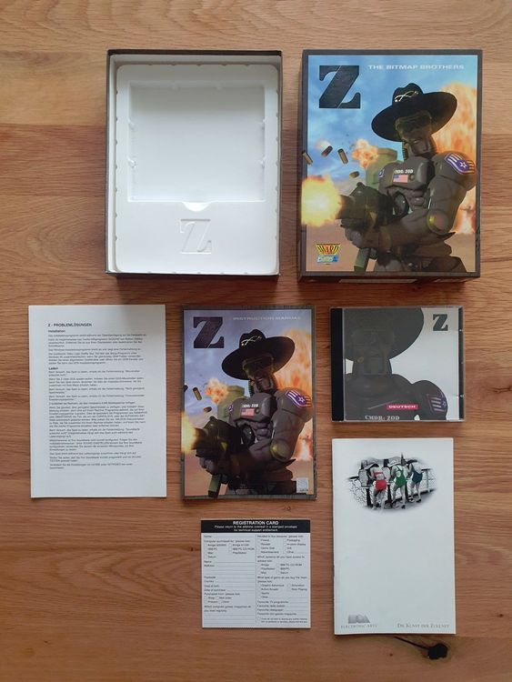 PC Game Z (1996) (The Bitmap Brothers) Big Box Deutsch (Gebraucht) in ...
