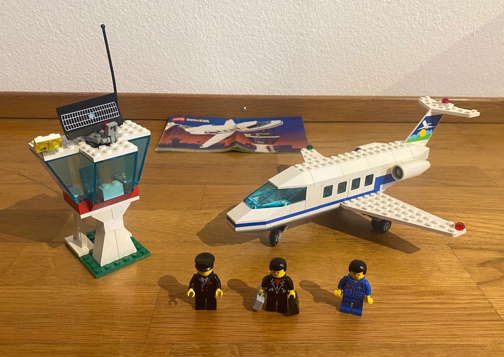 LEGO City Town 1775 Jet vollständig mit Bauanleitung (Gebraucht) in ...