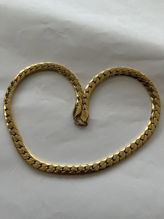 Halskette vergoldet (Gebraucht) in Langnau am Albis für CHF 22 – mit Lieferung auf Ricardo kaufen