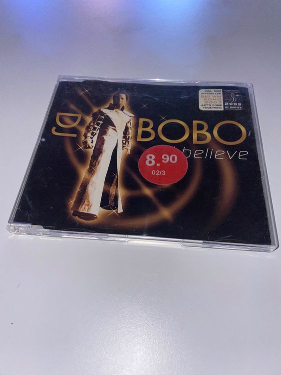 DJ Bobo - Believe (CD Single) Schweiz Hit Sommer 👍 (Gebraucht) in ...