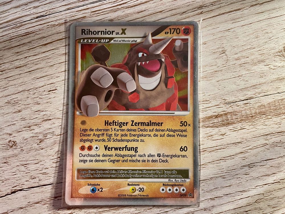 Rihornior LV.X (DP29) Black Star Promo (Gebraucht) in Matzingen für CHF 6 – mit Lieferung auf ...