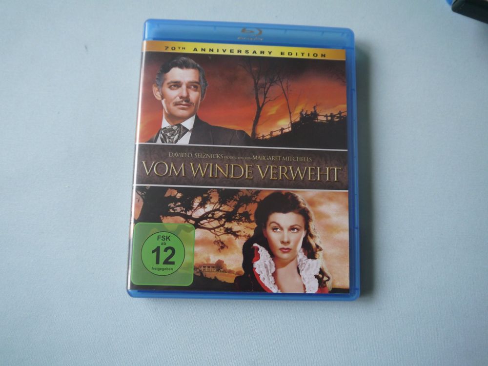 VOM WINDE VERWEHT - Clark Gable/Vivien Leigh (Gebraucht) in Hagendorn ...