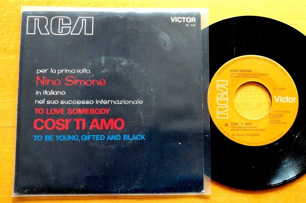 SI NINA SIMONE cosi' ti amo RCA IT 1969 R&B SOUL (Gebraucht) in Kesswil ...