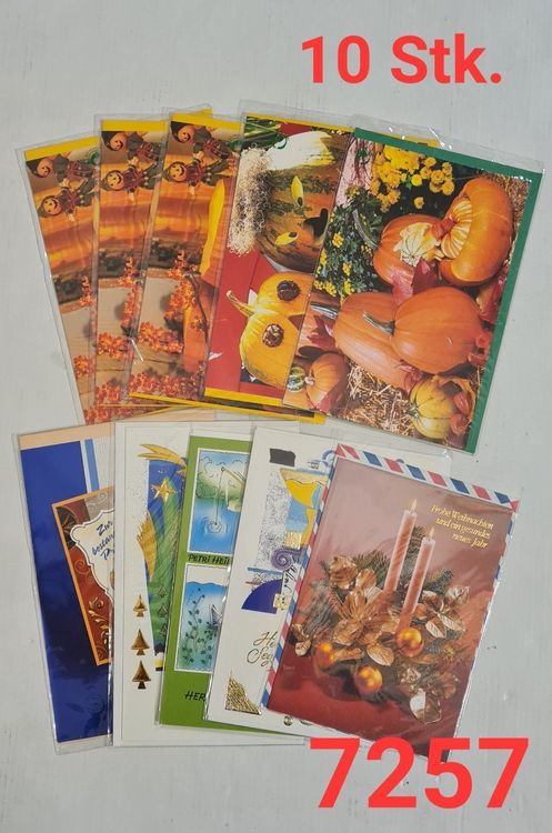 10 Karten Mix Restposten (Neu und originalverpackt) in Wolfhalden für CHF 1 – mit Lieferung auf ...