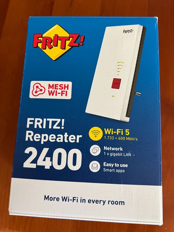 FRITZ! W-Lan-Repeater 2400 (Neu (gemäss Beschreibung)) in Ettingen für ...