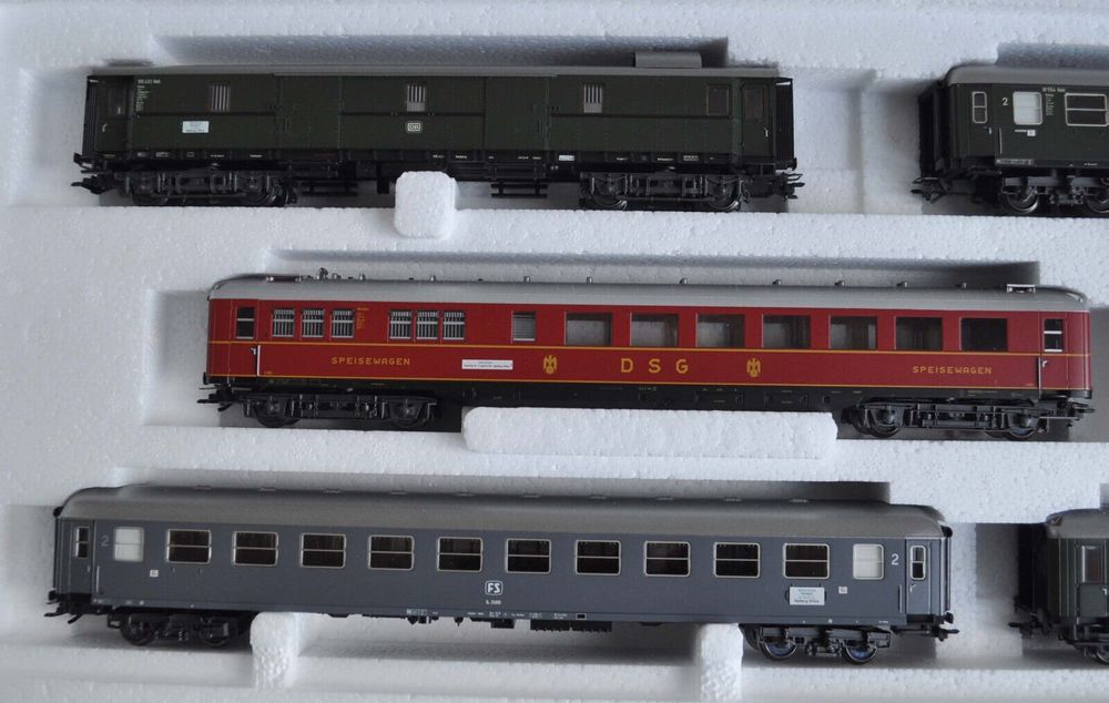 Märklin 42941 Wagen-Set Riviera-Express DB FS III H0 OVP Per | Kaufen ...