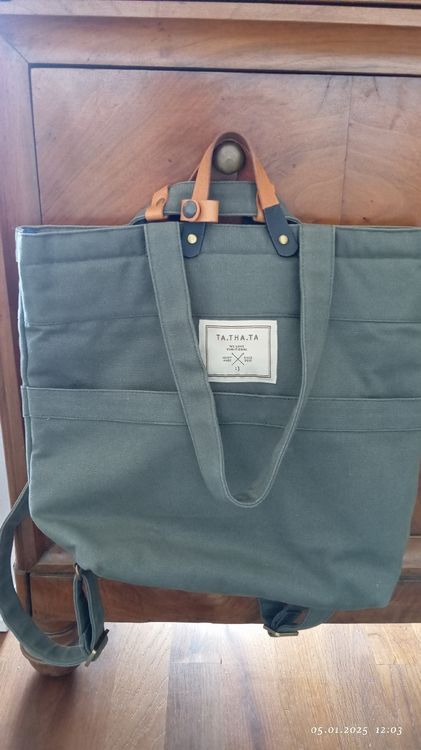 TA-THA.TA Canvas Shopper & Rucksack 2in1 (Gebraucht) in Zug für CHF 22 ...