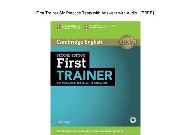 Cambridge English. First Trainer (Gebraucht) in Diessbach b. Büren für ...