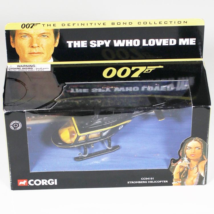 Corgi Toys James Bond Helicopter Der Spion Der Mich Liebte (Neu und ...