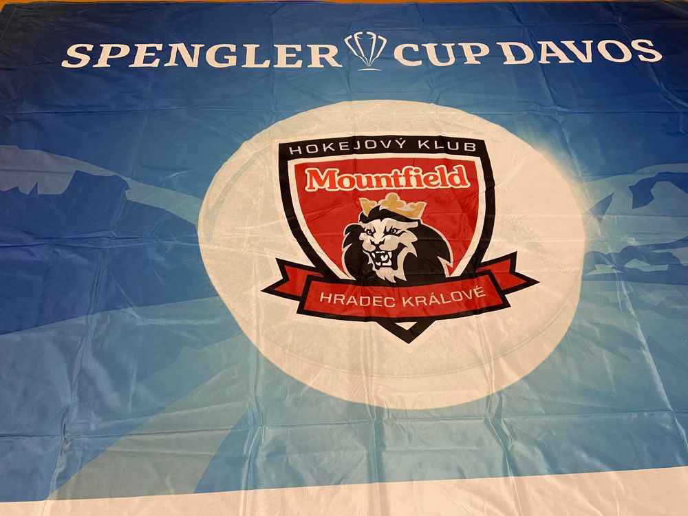Spengler Cup Mountfield Fahne (Gebraucht) in St.Gallen für CHF 50 – mit ...