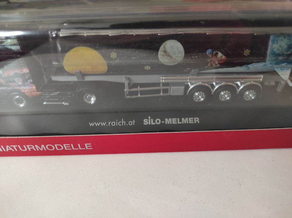 Steyr STA XXL SZ "www.raich.at" Silo-Melmer von Herpa (Neuf avec ...