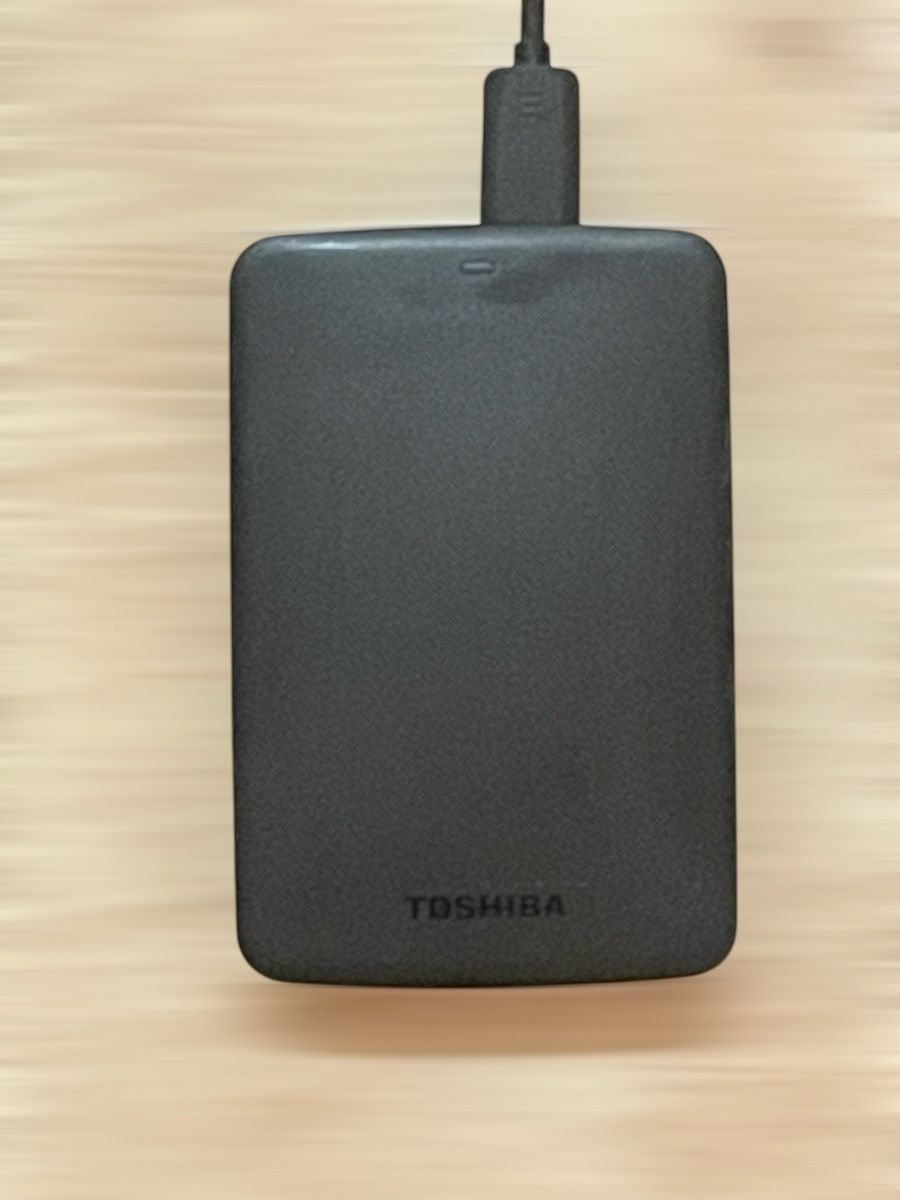 Toshiba 2TB Externe Festplatte - Schwarz! (Gebraucht) in Wiler b ...