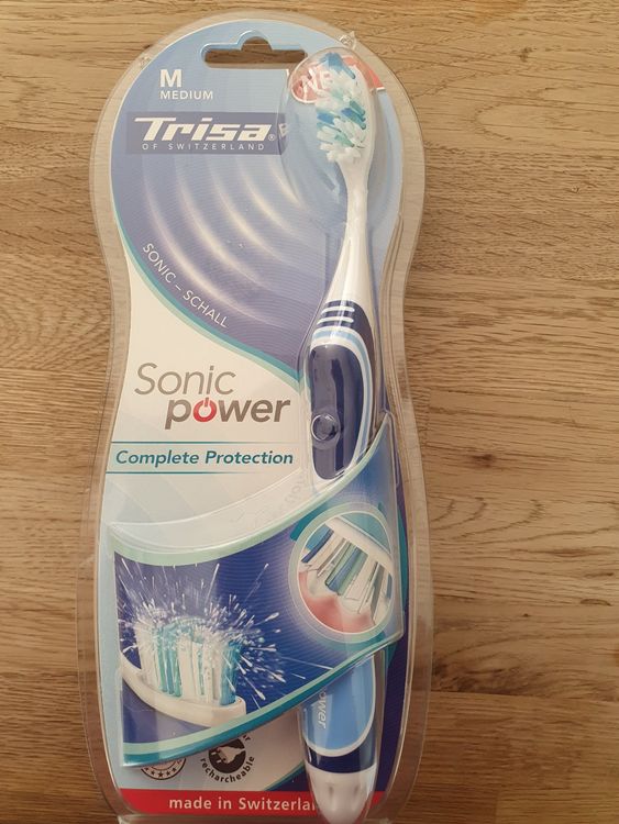 Elektrische Zahnbürste Sonic Power Trisa (Neu und originalverpackt) in ...