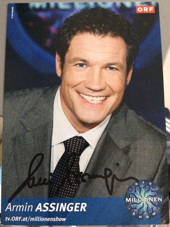 Armin Assinger Autogrammkarte | Kaufen auf Ricardo
