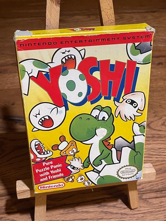 Nintendo NES Yoshi Puzzle Game mit OVP Retro Kult! (Gebraucht) in ...